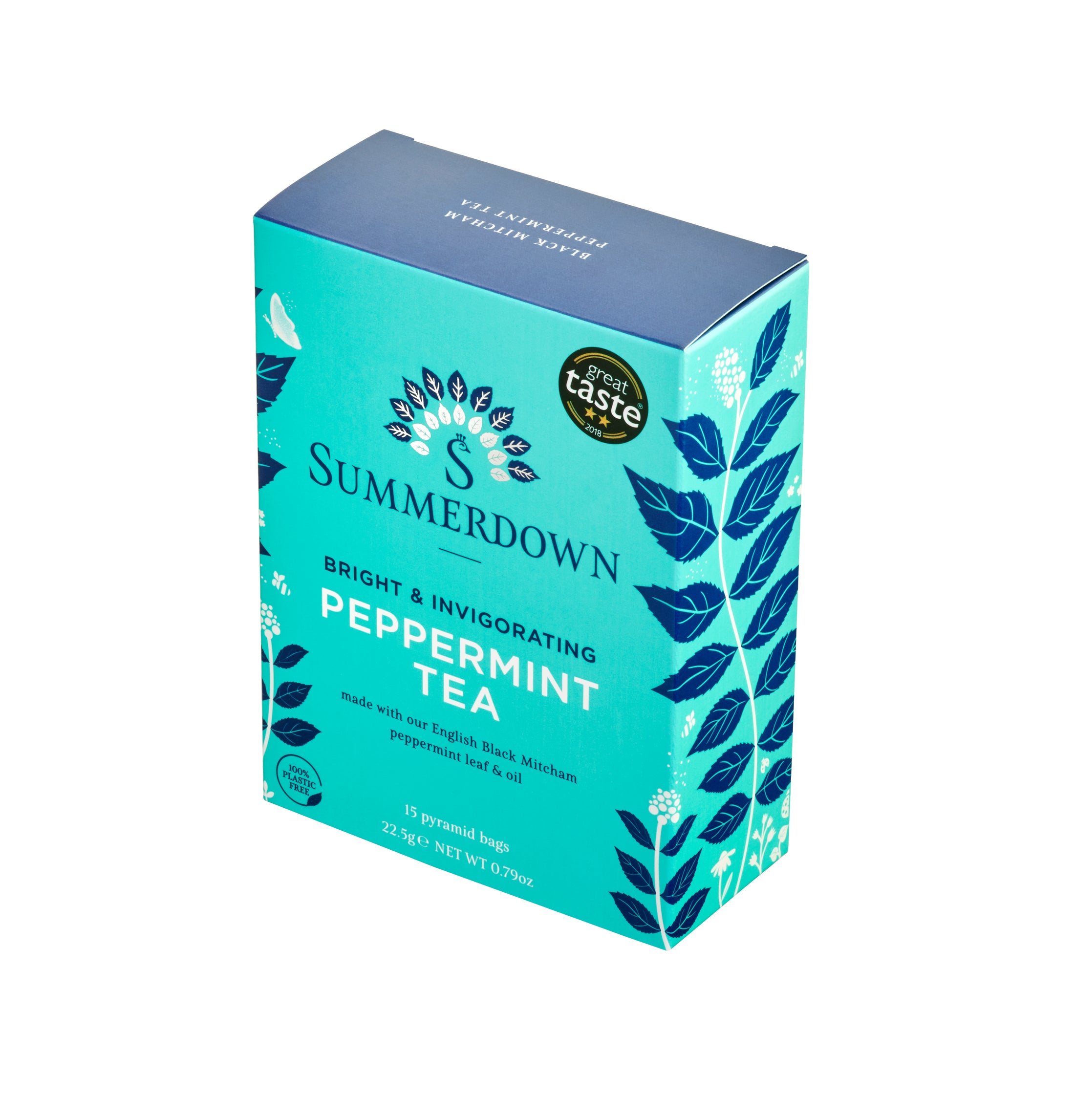 English Peppermint Tea Pyramids - 15 bags – Summerdown